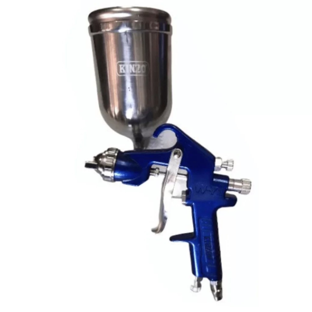 KINZO กาพ่นสี กาบน รุ่น W-71G กาพ่นสีหงาย W-71S กาพ่นสีกาบน 400 ซีซี. KT-W71G พ่นสี Spray Gun กา ...