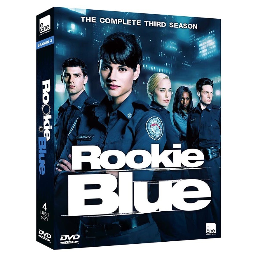 Rookie Blue Season 3/ตำรวจมือใหม่หัวใจเกินร้อย ปี 3 (DVD Box Set 4 Disc ...