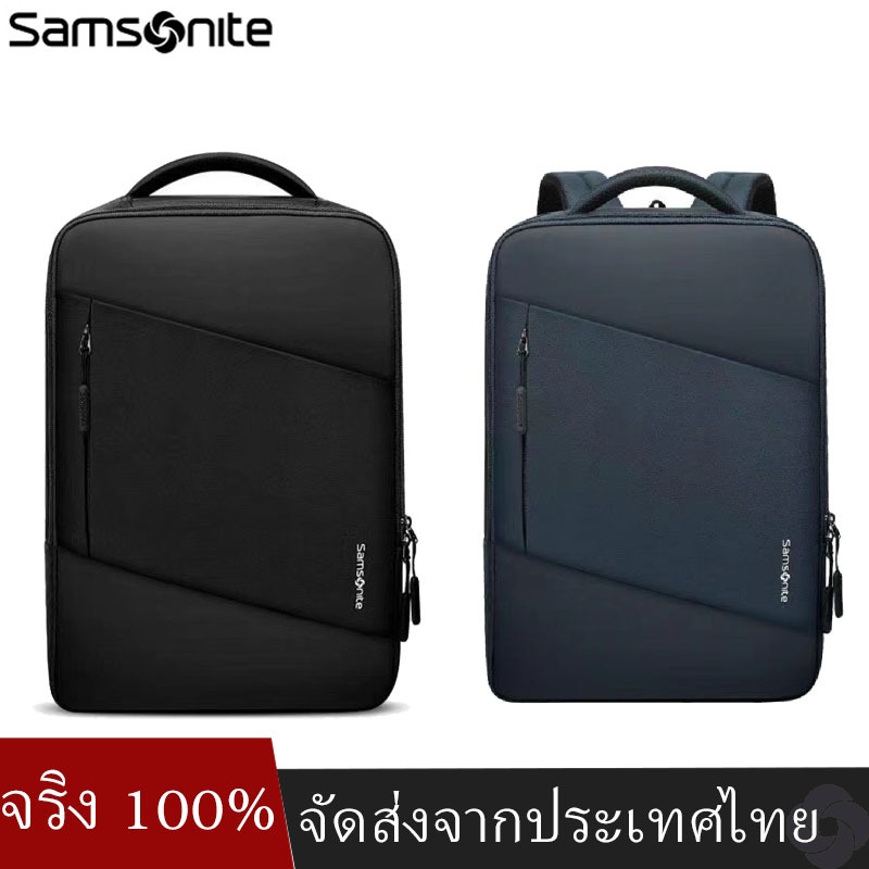 Samsonite BT6 backpack Fashion Business ความจุสูง กระเป๋าแล็ปท็อป ...