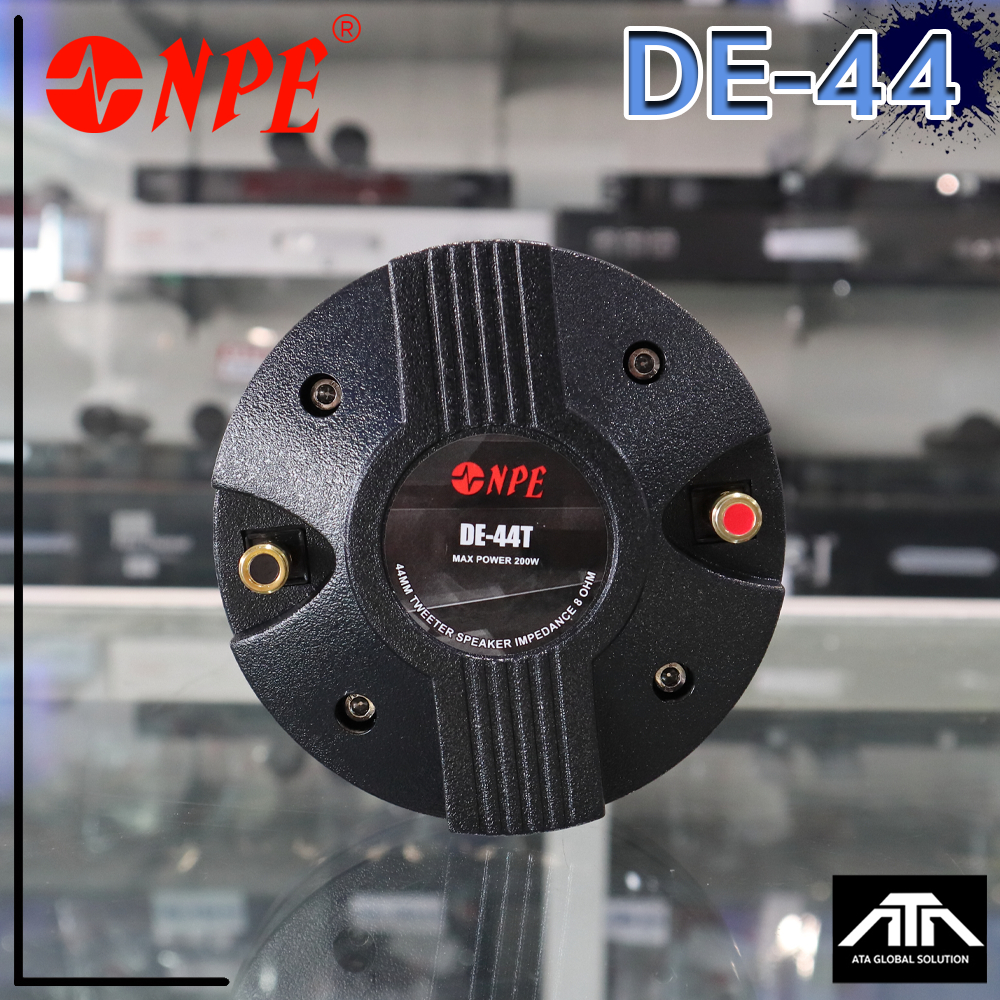 NPE DE-44 THREAD เกลียว ไดรเวอร์ยูนิตเสียงแหลม หมุนเกลียว MAX POWER 200W IMPEDANCE : 8 Ohm ขนาด ...
