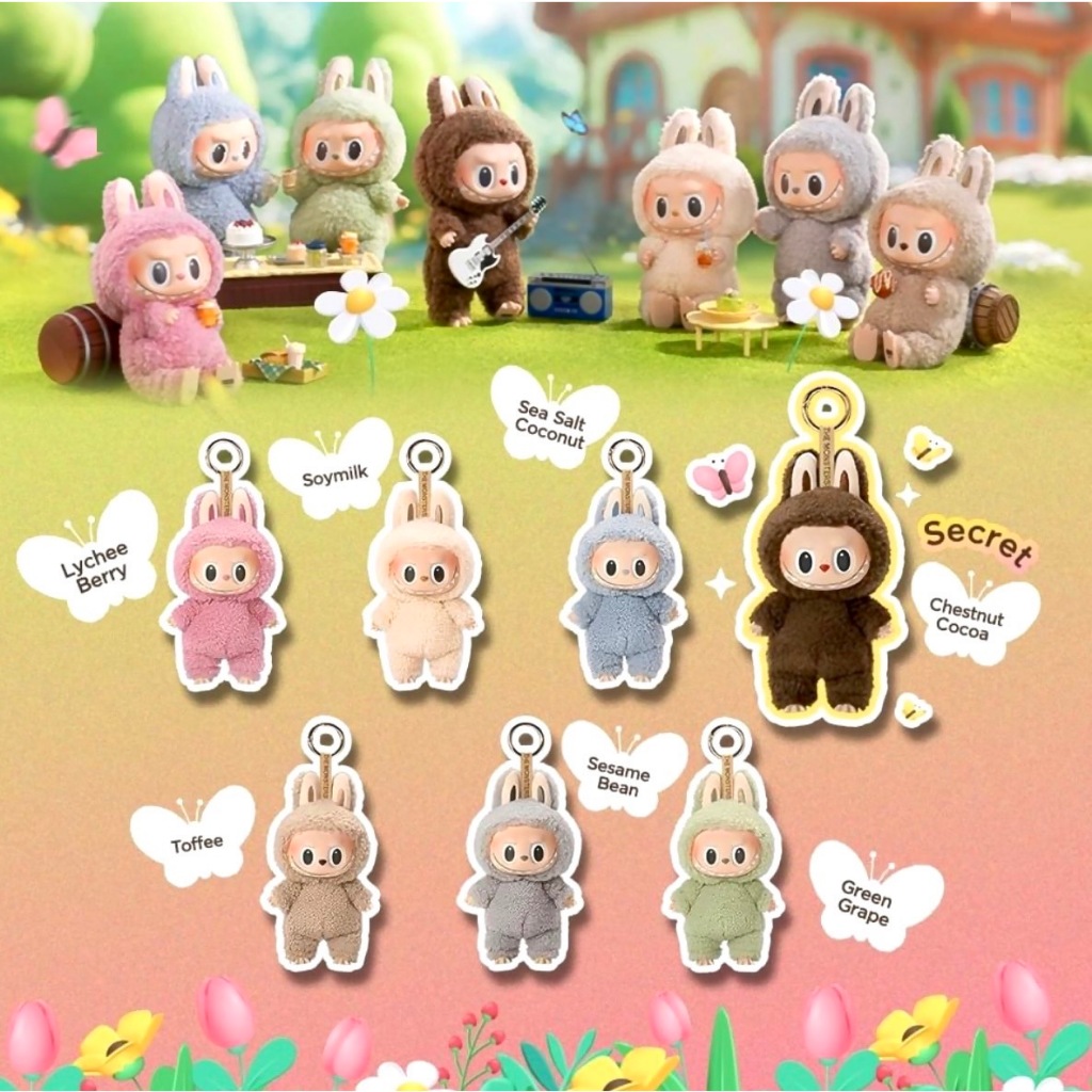 [แท้พร้อมส่ง] จุ่ม/เลือกสี Labubu The Monsters Exciting Macaron Popmart ...