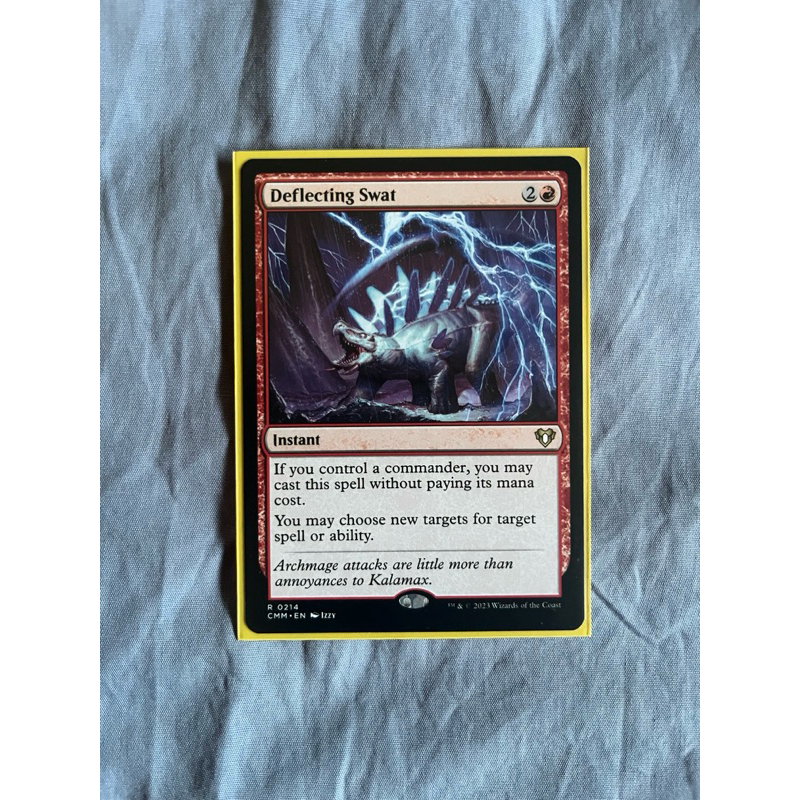MTG Deflecting Swat Red Magic the Gathering EDH ชุด C17 CMM สภาพ Nm ... MTG Deflecting Swat Red Magic the Gathering EDH ชุด C17 CMM สภาพ Nm ...
