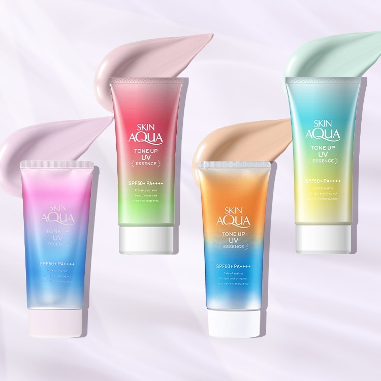 Skin Aqua Tone Up UV Essence SPF 50+/PA++++ 80g. | Shopee Thailand