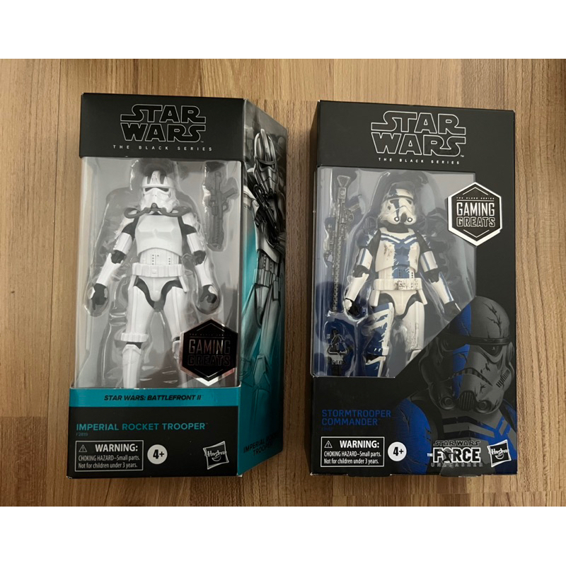 Hasbro Star Wars Black Series Gaming Greats Imperial Rocket Trooper ...