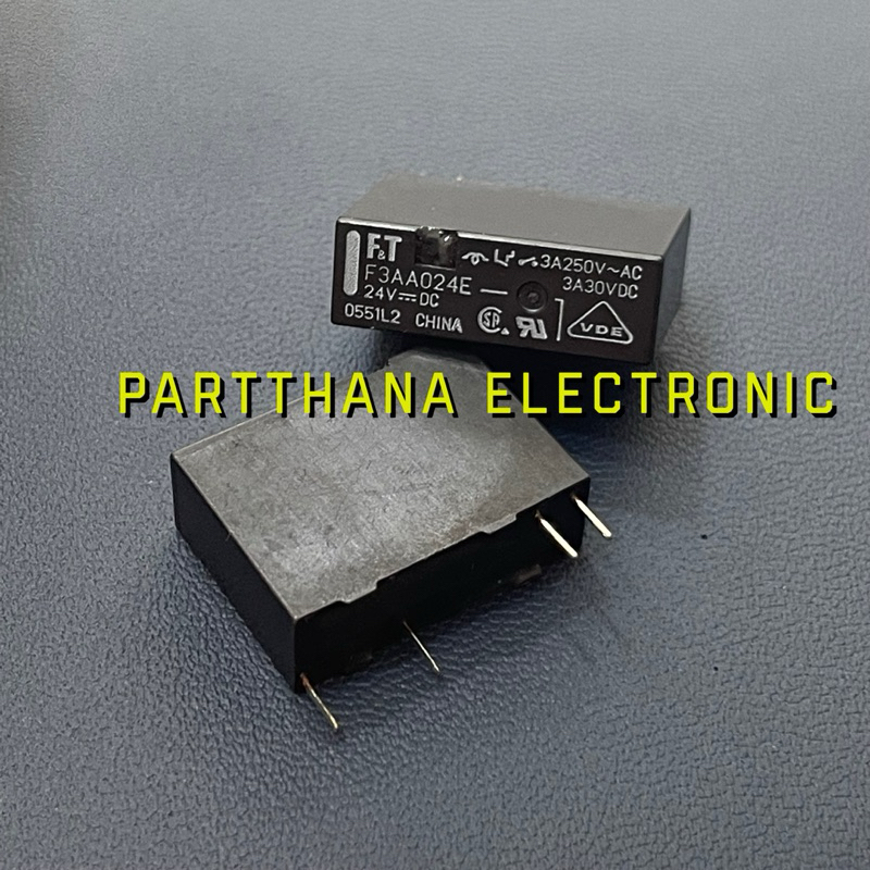 F3AA024E RELAY 24VDC 4ขา พร้อมส่งในไทย | Shopee Thailand