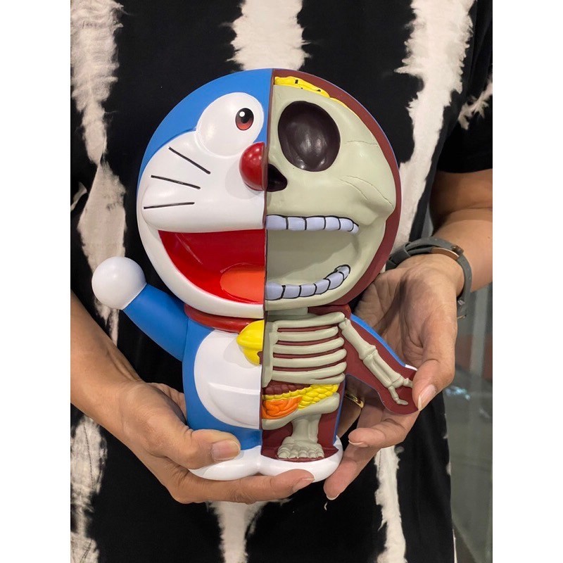 **พร้อมส่งจากไทย** โมเดลฟิกเกอร์โดเรม่อน Semi Doraemon Anatomy 28 cm ...