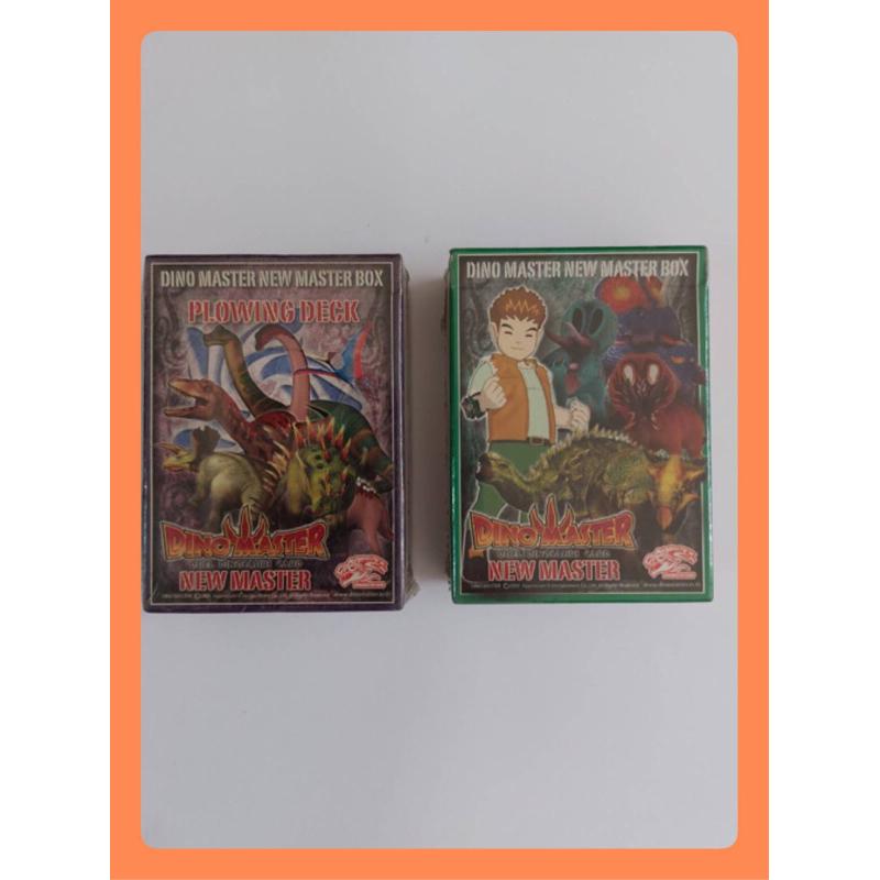 การ์ดไดโนมาสเตอร์ Dino master ชุดที่ 3 New master 1 กล่องมี 30 ใบ 1ชุด ...