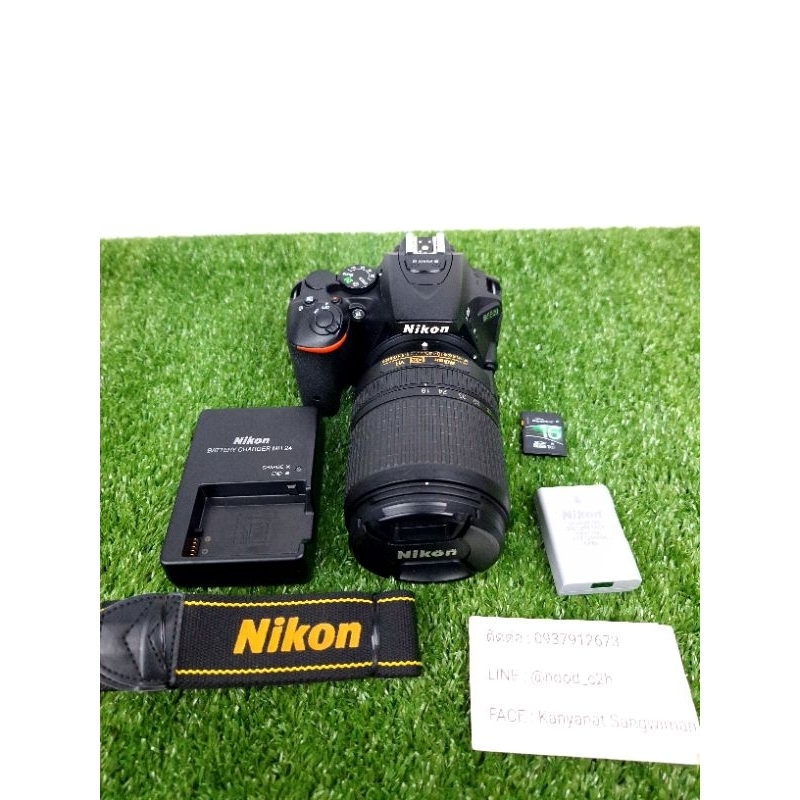 กล้อง Nikon D5500 พร้อมเลนส์ 18-140mm F3.5-5.6 G ED ชัตเตอร์ 7,xxx หมด ...