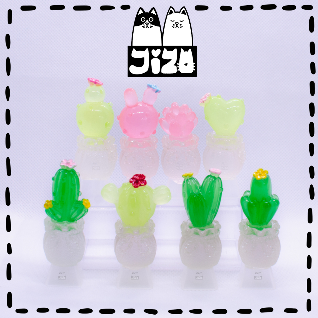 Keycap Cactus ปุ่มกดคีย์บอร์ด ต้นกระบองเพชร เรืองแสงได้ (มีของแถมให้ ...