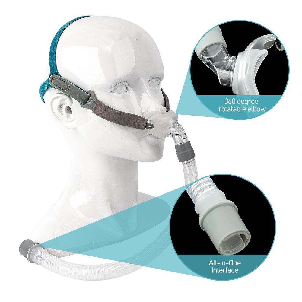 BMC P2 Nasal Pillow CPAP Mask Silicone | Shopee Thailand