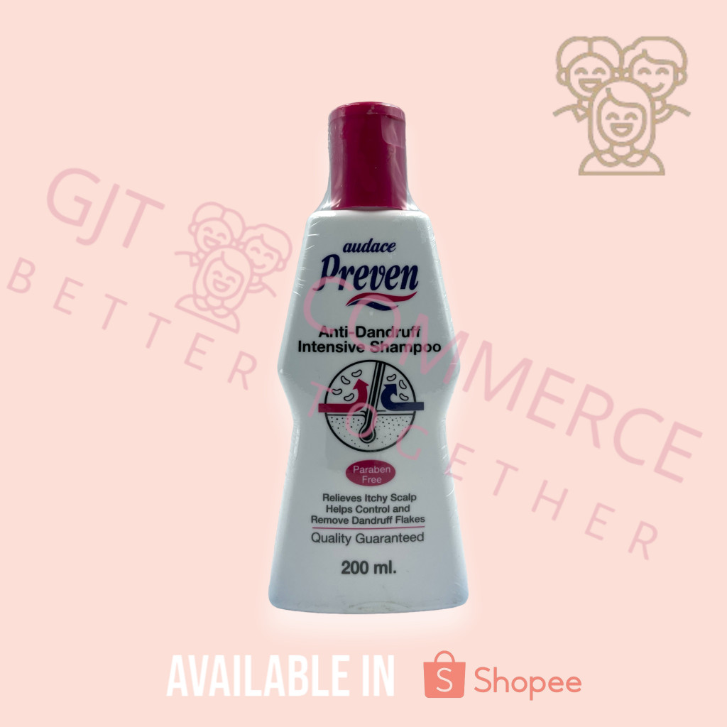 ออด๊าซ พรีเวน แชมพูขจัดรังแค 200 มล. (Audace Preven Anti Dandruff ...