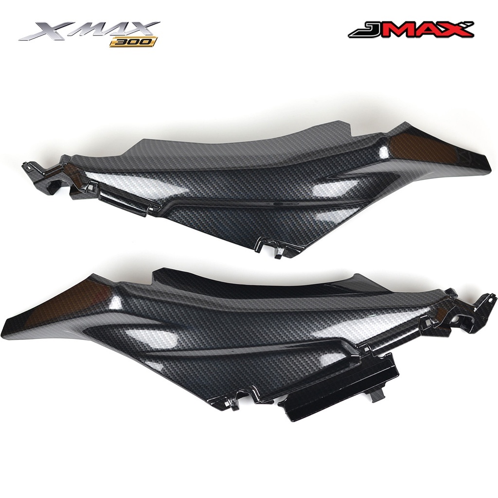 แฟริ่งท้าย L+R XMAX 300 2017-22 JMAX ตรงรุ่น ลายฟิล์มคาร์บอน 6D ...