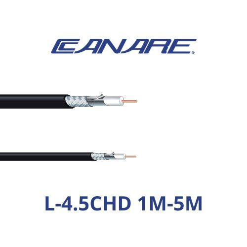 L-4.5CHD (เฉพาะสาย) สายสัญญาณภาพ 3G SDI/HD-SDI 75 OHM Super Low Loss Coaxial Cable สีดำ ยี่ห้อ ...