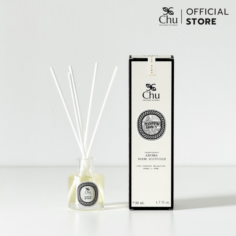 Chu Winter Dawn Aroma Room Diffuser 50 ml. ก้านไม้หอมปรับอากาศ กลิ่นวินเทอร์ ดอร์น | Shopee Thailand