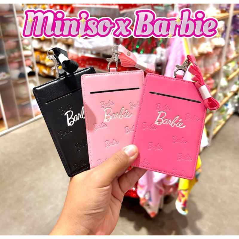 Miniso collection barbie ที่ใส่บัตรพร้อมสายคล้อง (ของมีน้อยมาก) พร้อม ...