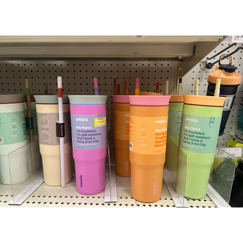 (พรีออเดอร์ lot 5 - ถึงไทย พร้อมส่ง 23 พค) Owala Tumbler 24 oz Water ...