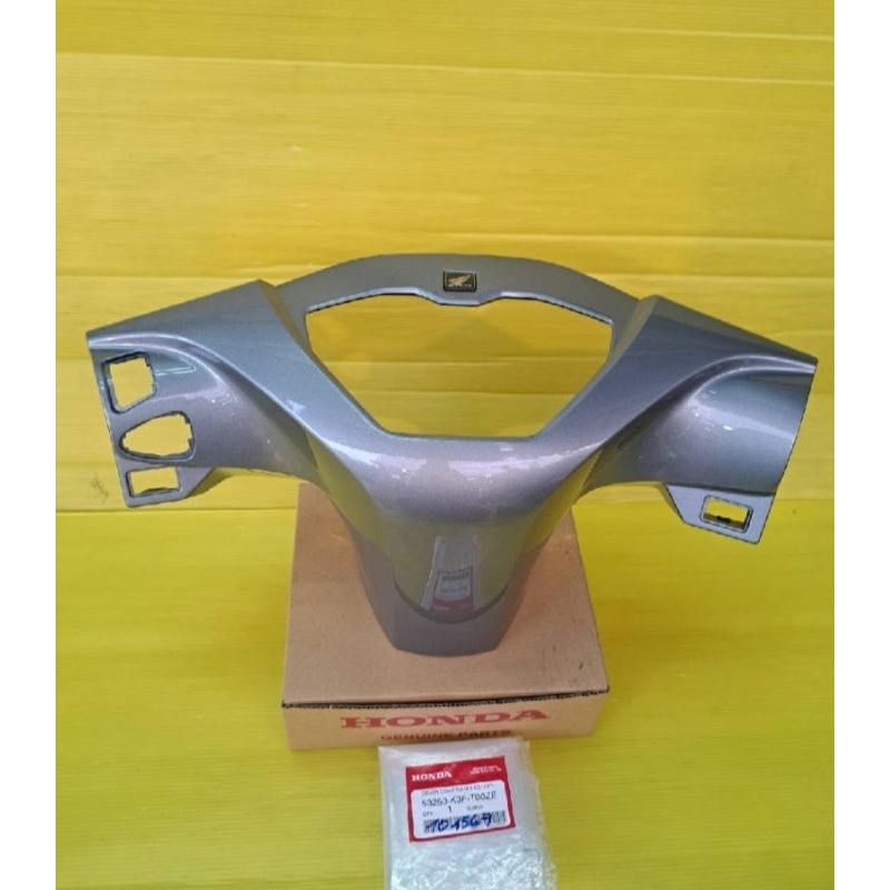 หน้ากากหลังครอบแฮนด์หลังสีเทเวฟ125i LED 2023 แท้เบิกศูนย์Honda. 53250 ...