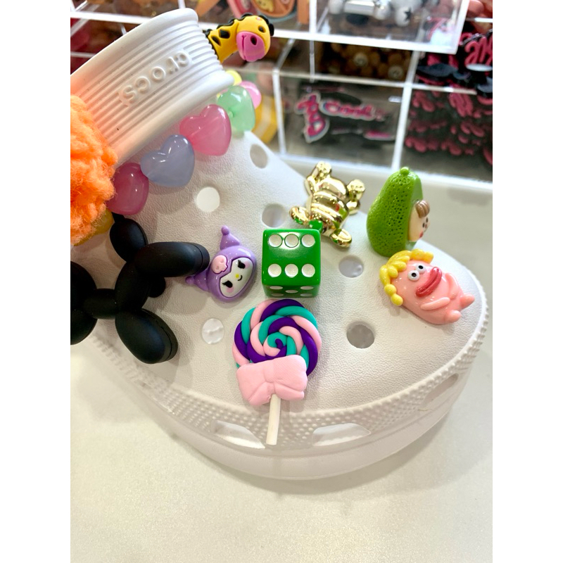 พร้อมส่งจากไทย พรีเมี่ยม ตัวติดรองเท้าครอคส์ Jibbitz Crocs Candy รวม ...