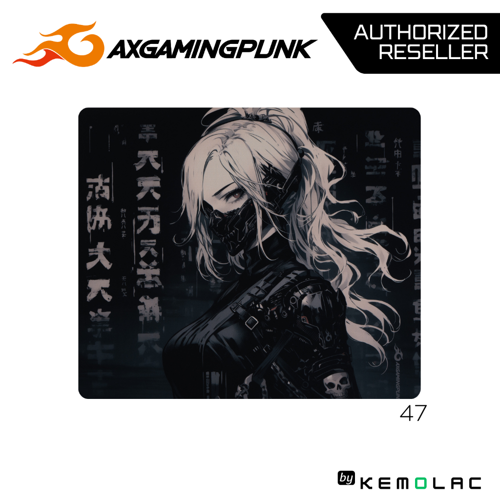 AXgamingPUNK แผ่นรองเมาส์เกมมิ่ง Uncoated เปลี่ยนสินค้าหากสภาพไม่ ...