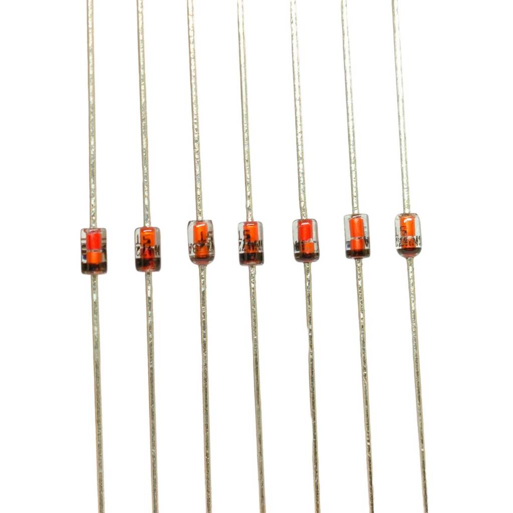 10 pcs ซีเนอร์ไดโอด 1/2W 2v-12v zener diode 1/2w 2v-12v | Shopee Thailand