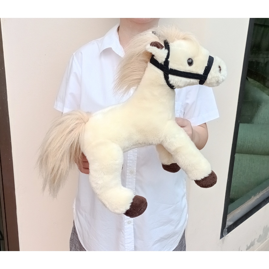 ตุ๊กตาม้าแข่ง ขนนุ่ม รุ่นปี 2014 Well Fargo Horse Legandary Pony El ...