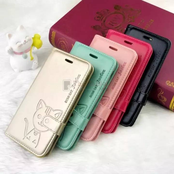 เคสฝาพับ Domicat แมว รุ่น OPPO A74(5G) A95(4G) A74(4G) Reno6Z A95(5G ...