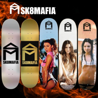 แผ่นสเก็ตบอร์ด SK8 Mafia Skateboard Deck รับประกันของแท้ สินค้าพร้อมส่ง ...