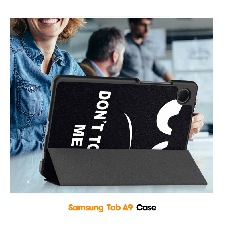 เคสฝาพับแม่เหล็ก Samsung tab A9 (sm-x110 / sm-115) | Shopee Thailand