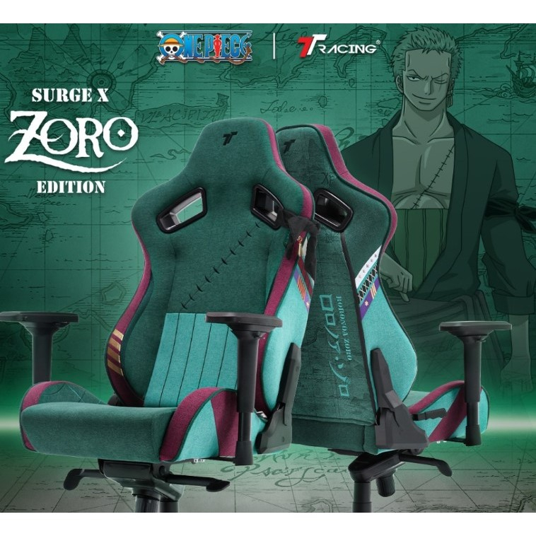 TT Racing Surge X Air Threads Fabric Gaming Chair - Zoro Edition ...