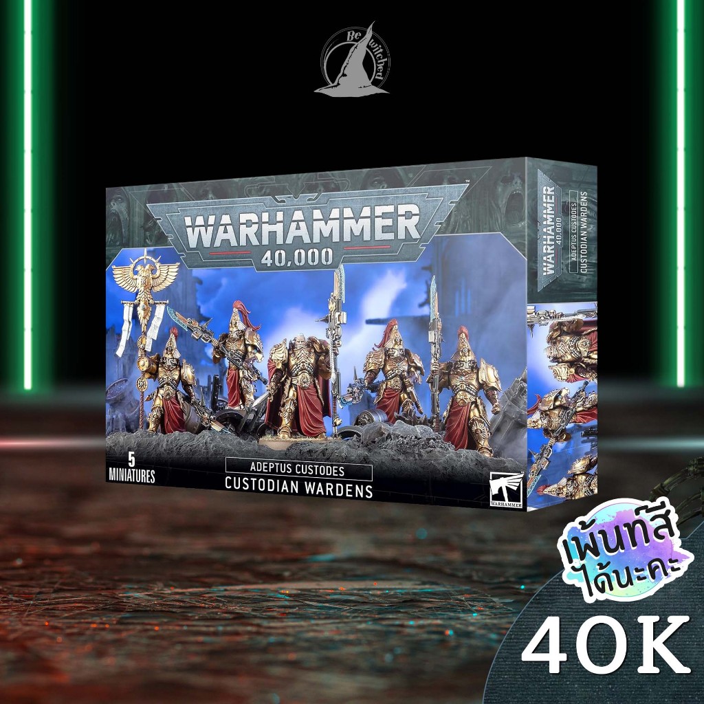 Warhammer 40k : Adeptus Custodes : Custodian Wardens | Shopee Thailand