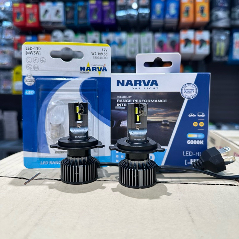 ไฟหน้ารถยนต์ LED NARVA 6000K หลอดไฟหน้า รับประกัน 1ปี สินค้าแท้ 100% ...