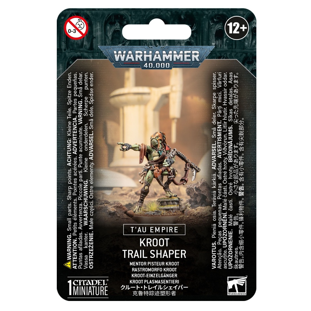 {GW พร้อมส่ง} WARHAMMER 40K: T'AU EMPIRE: KROOT TRAIL SHAPER โมเดลเกม ...