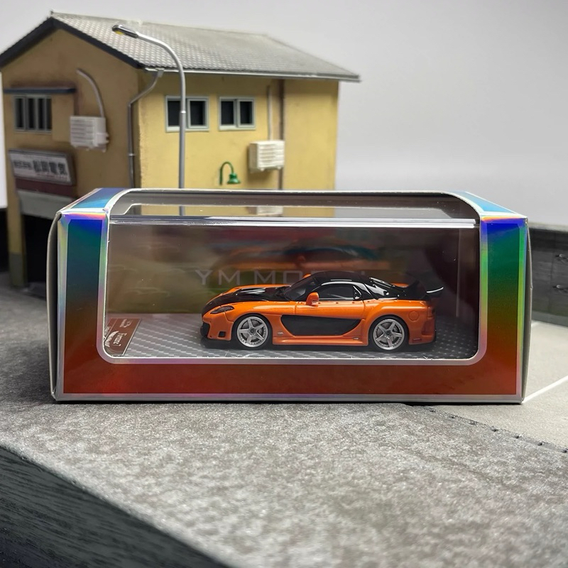 โมเดลรถเรซิ่น YM Model 1:64 RX7 FD3S Veilside Tokyo Drift | Shopee Thailand