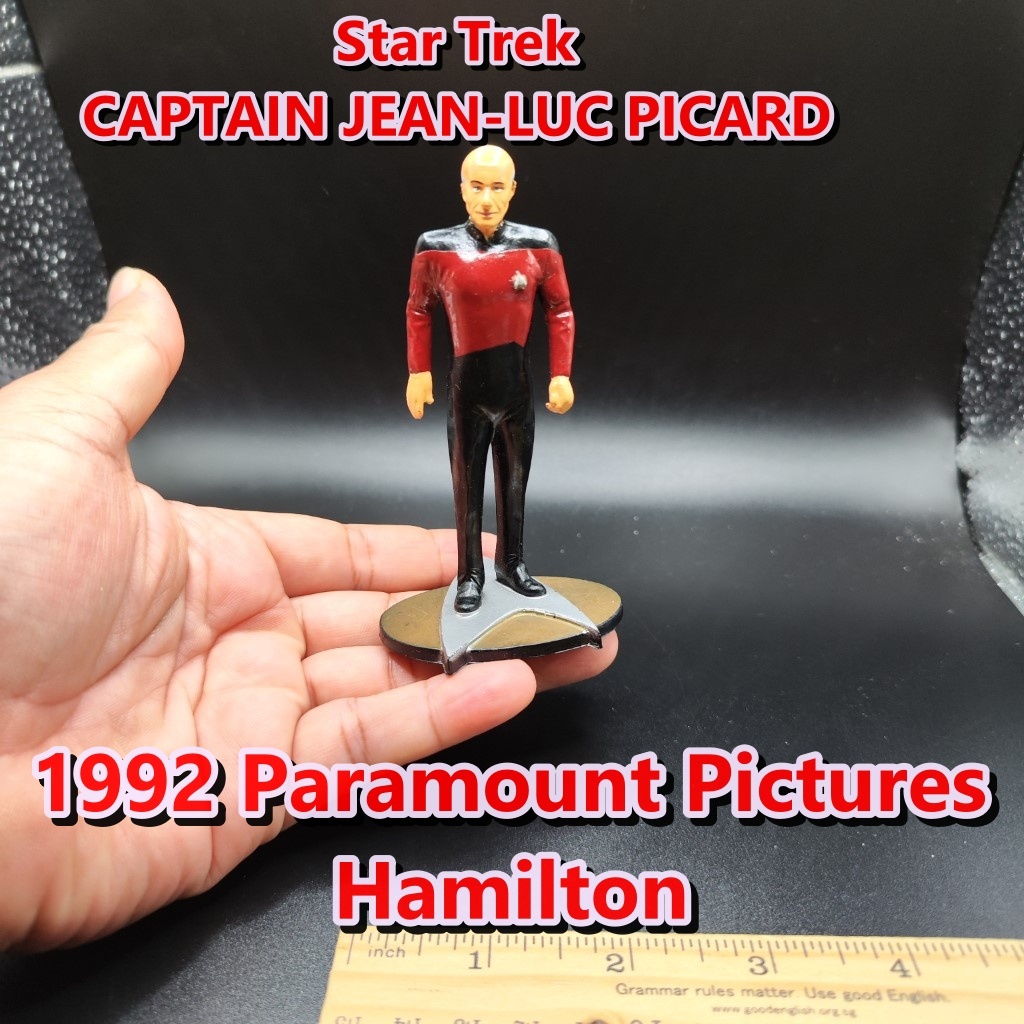 ฟิกเกอร์ Star Trek หายาก ปี 1992 Jean-Luc Picard Star Trek The Next ...