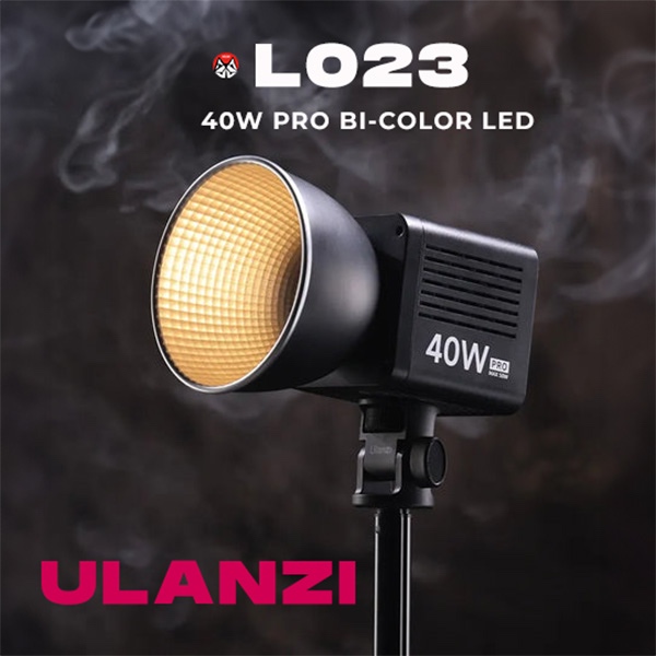 Ulanzi L023 40W PRO Bi-Color Portable LED Video Light ไฟขนาดพกพาแบตใน ...