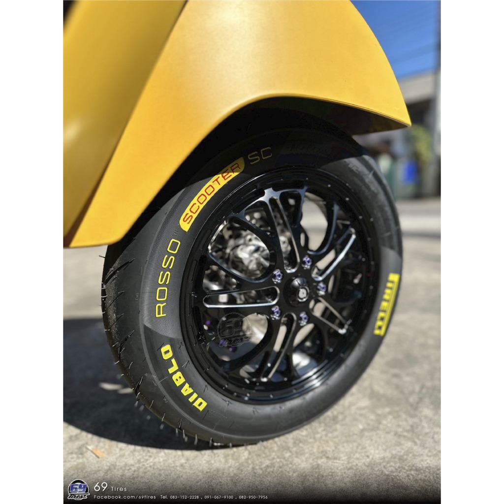 [Pirelli] ยาง Pirelli Diablo Rosso scooter SC ขอบ 12 | Shopee Thailand