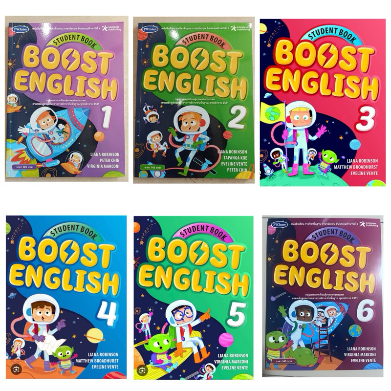 BOOST ENGLISH STUDENT’S BOOK #PW.inter | Shopee Thailand