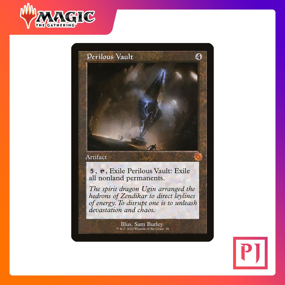 [MTG] Perilous Vault (#038) (Retro Frame) [BRO] [ARTIFACT] [MYTHIC ...