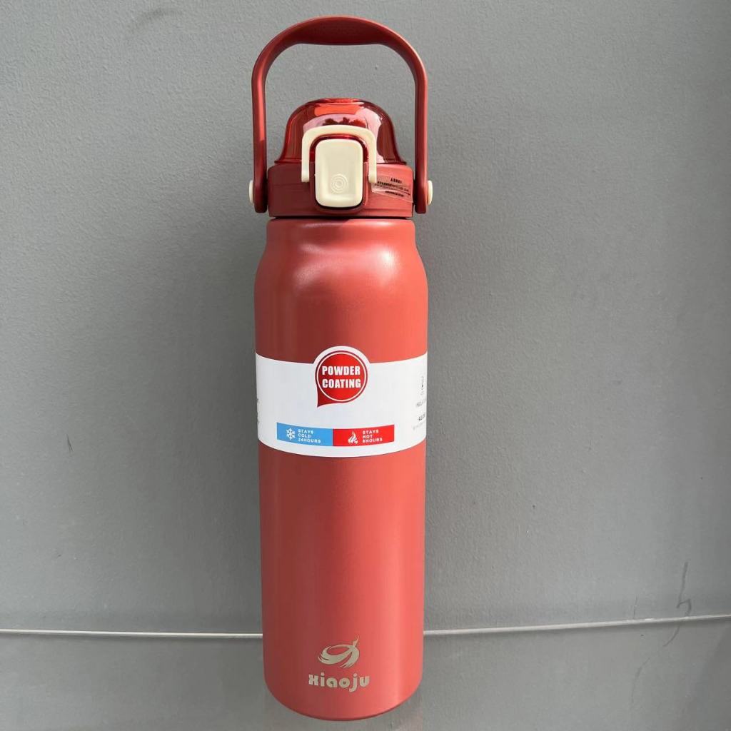 XIAOJU กระบอกน้ำสแตนเลสเก็บความร้อนเเละเย็น รุ่นหูหิ้ว 900ml 1300ml 1700ml | Shopee Thailand