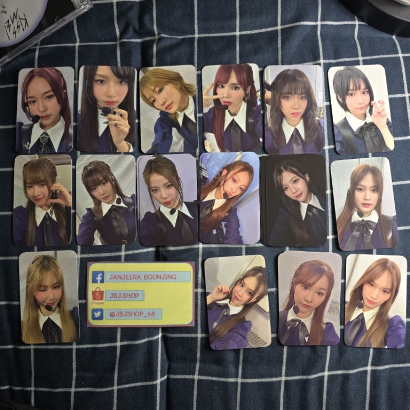 Selfie Card V.1 Pink Ver Kiss Me BNK48 CGM48 ลูกเกด นานา ฟอร์จูน ออม โย ...