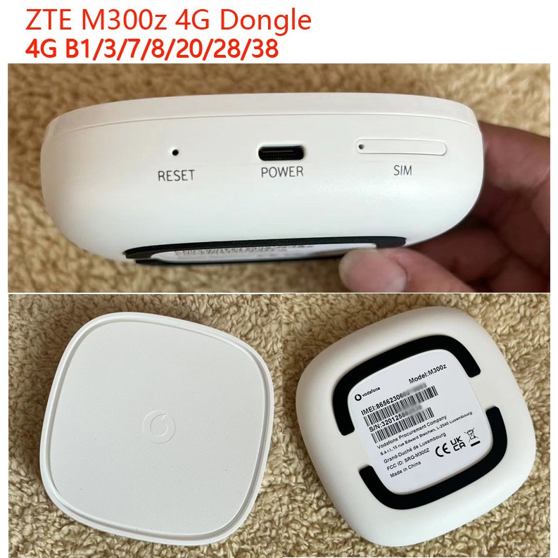 Vodafone 4G LTE Cat12 600Mbps USB dongle โมเด็มมือถือ M300z ต่อผ่าน usb ...