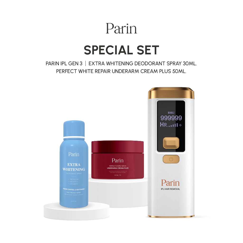PARIN SPECIAL SET IPL GEN 3 & WHITE REPAIR UNDERARM CREAM PLUS ...