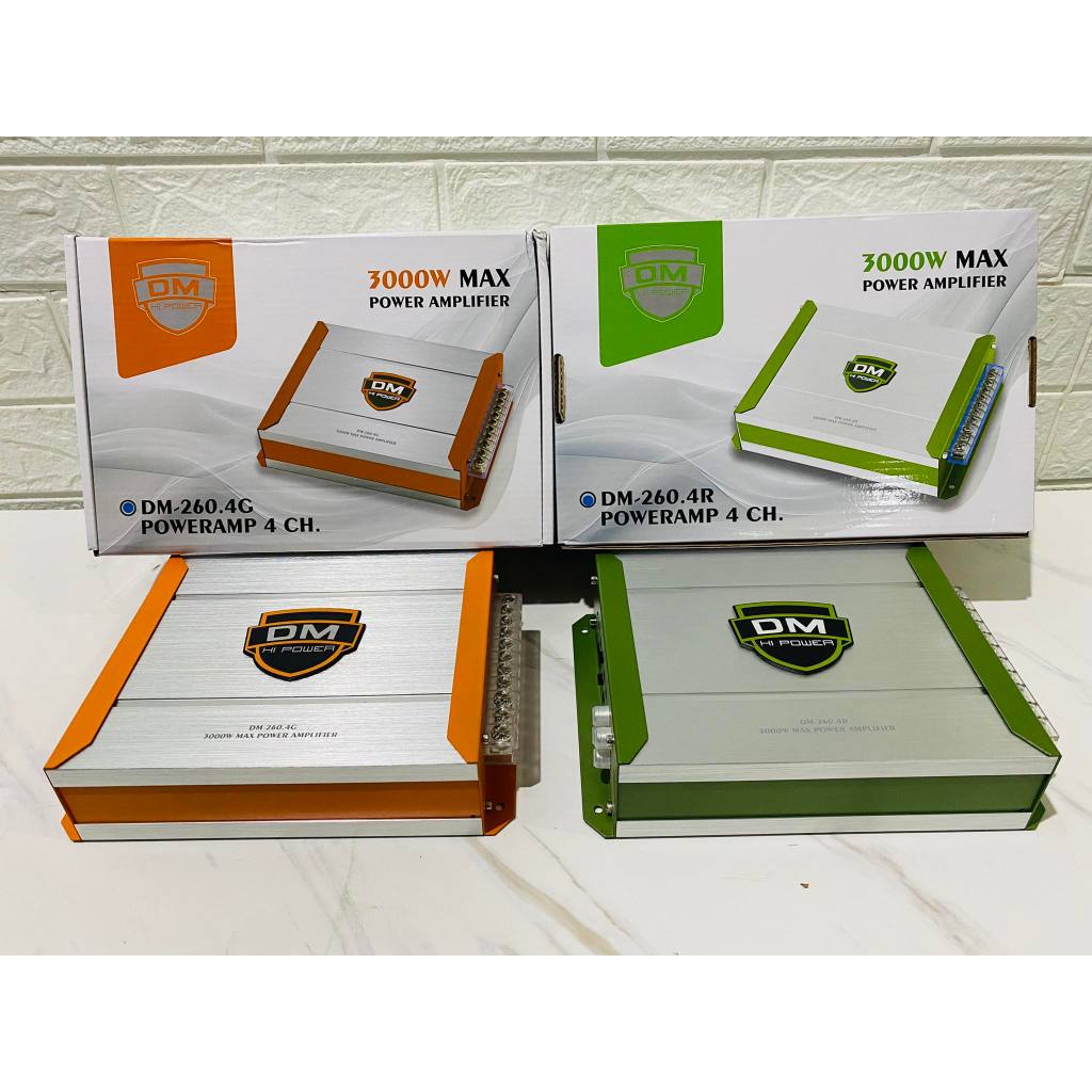 DM-260.4G เพาเวอร์แอมป์ สำหรับขับเสียงกลางแหลม 3000watts | Shopee Thailand