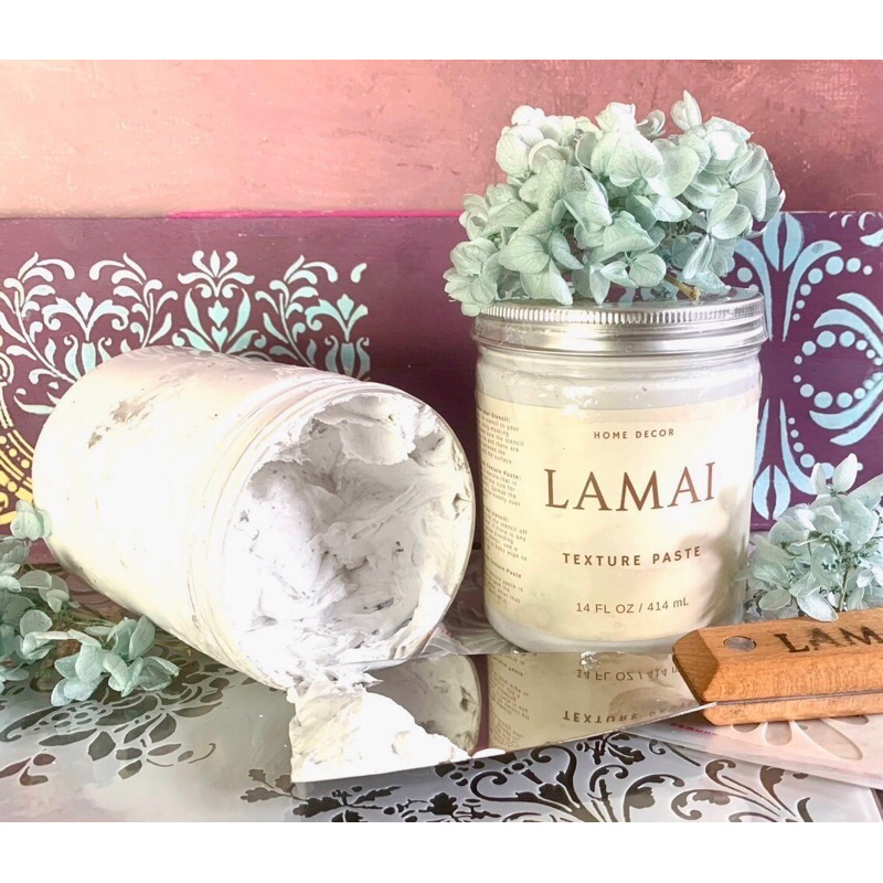 Texture paste สื่อสร้างลวดลาย 3D สีขาว | Shopee Thailand