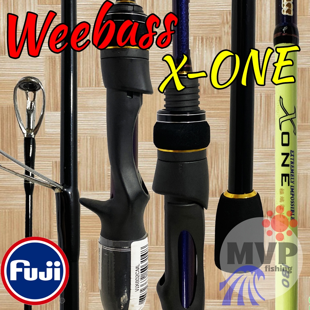 คันตีเหยื่อปลอม กราไฟท์ Weebass X-one ยาว 6 ฟุต 2 ท่อน | Shopee Thailand