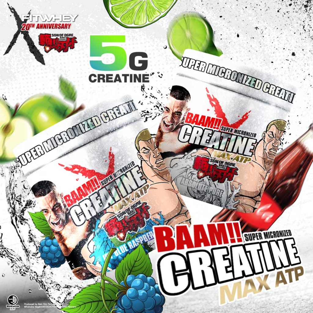 BAAM CREATINE MAX ATP 5000 | Super Micronized Creatine | Shopee Thailand