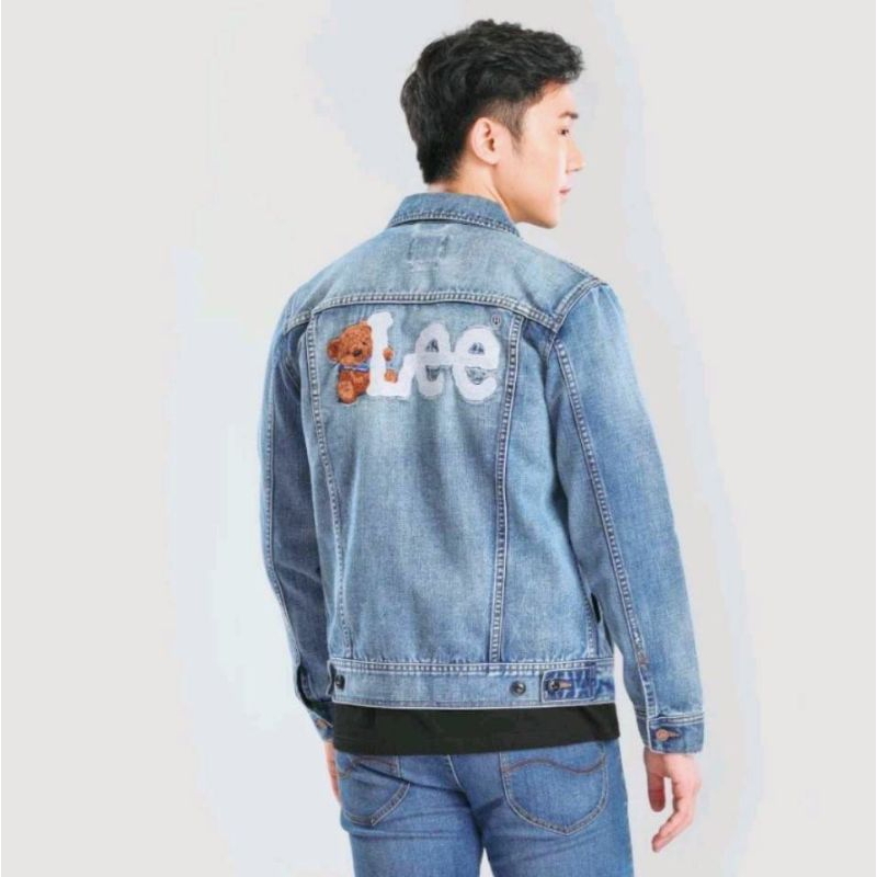 LEE เสื้อแจ็คเก็ตยีนส์ผู้ชาย Collection Lee Bear Made in Thailand ผ้า ...