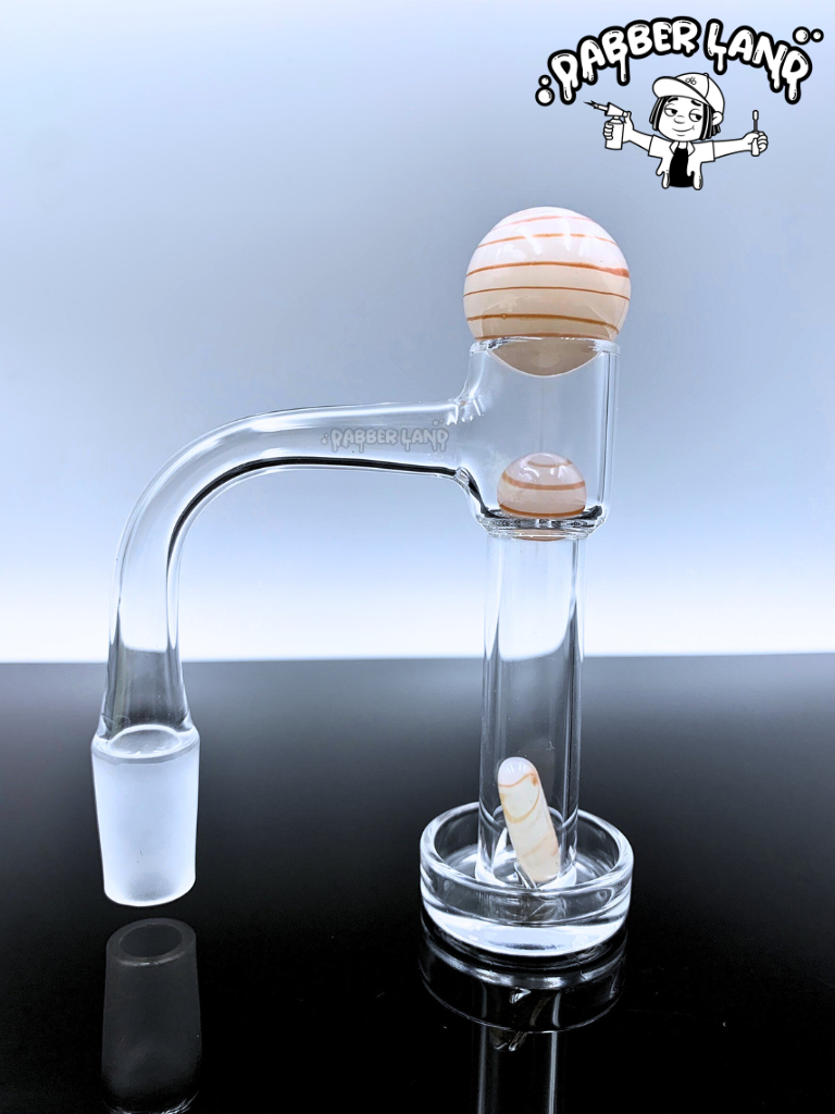 Heady Marble Glass Terp Slurper Set 22mm Carb Cap For Quartz Banger ...