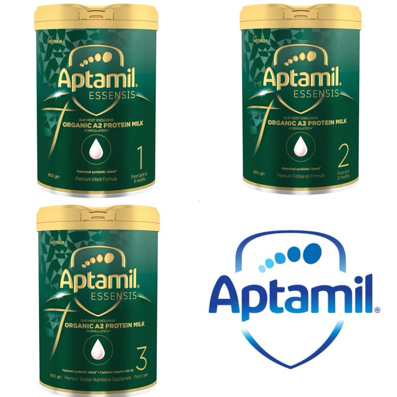 นมผง Aptamil Essensis Organic A2 Protein Milk 2 Premium Follow | Shopee ...