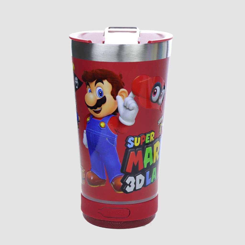 แก้วลำโพง แก้วสแตนเลส2 in 1 473mlพร้อมลำโพงบูลทูธ ขนาด 3 วัตต์ สกรีนลายน่ารัก พร้อมส่งจากไทย ...